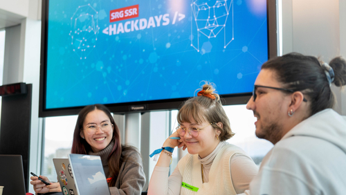 SRG Hackdays 2023: Das sind die Siegerprojekte | SRG SSR
